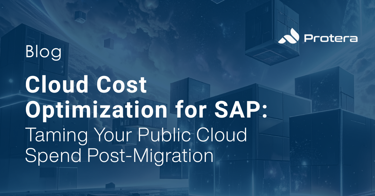 Cloud Cost Optimization for SAP: Taming Your Public Cloud Spend Post-Migration